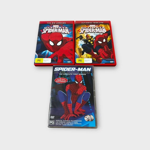 ULTIMATE SPIDER-MAN DVD Animated TV DVD Lot Region 4 Superhero $12.20 ...