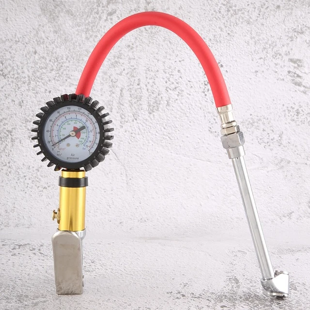 DIGITAL CAR AIR Tire Gauge Inflator Meter Pressure Manometer With Pvc ...