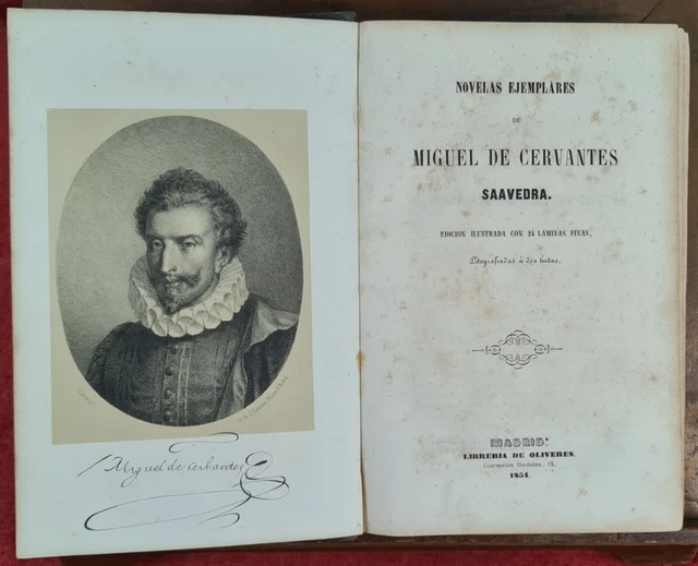 ROMANS EXEMPLAIRES DE Miguel de Cervantes Saavedra (espagnol) livre de ...