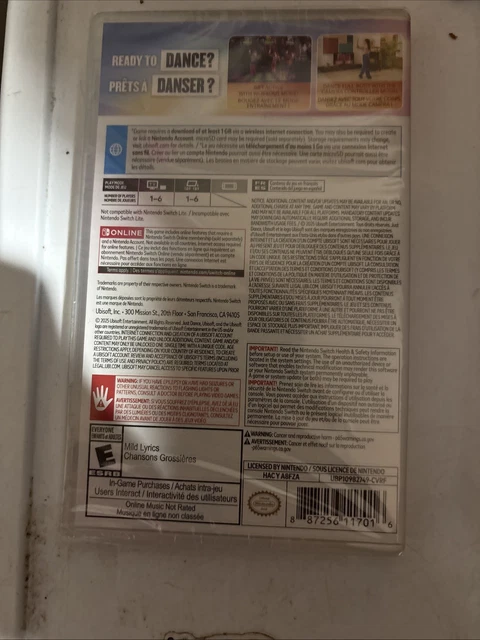 JUST DANCE 2026 LE Bilingual (Code-In-Box) - Nintendo Switch £21.99 ...