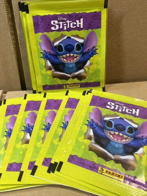 PANINI DISNEY STITCH Stickers Collection 18 x NEW Sealed Packs Packets ...
