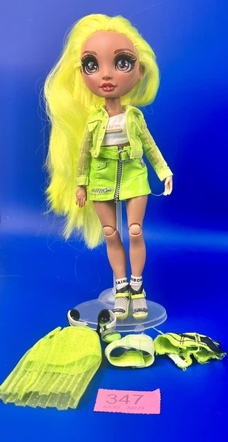 RAINBOW HIGH 11” Fashion Doll Karma Nichols Neon Series 2 - VGC £19.99 ...