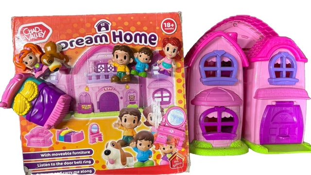 CHAD VALLEY DREAM Home House kids playset Furniture Figures Vintage ...