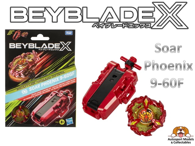 BEYBLADE X SOAR Phoenix 9-60GF Deluxe String Launcher Set by Takara Tomy £22.98 - PicClick UK