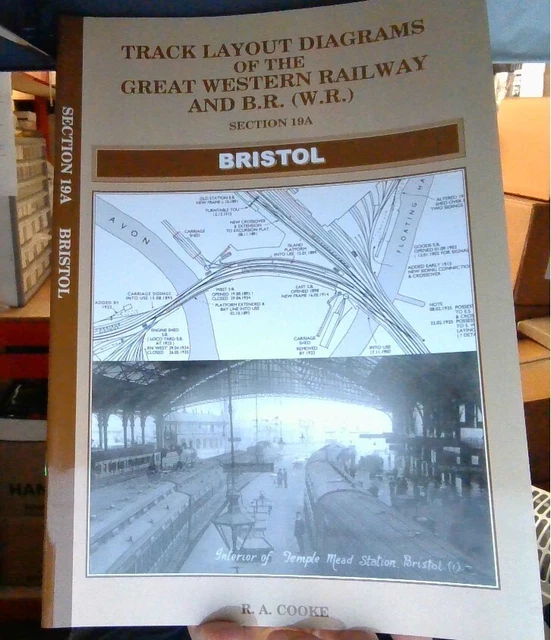 TRACK LAYOUT DIAGRAMS of the GWR and BR (WR) - Section 19A Bristol NEW ...