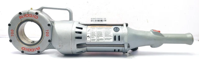 RIDGID 700-T2 POWER Drive Compact Handheld Heavy-Duty Pipe Threading ...