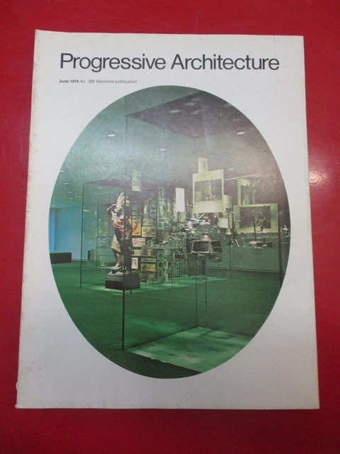 PROGRESSIVE ARCHITECTURE MAGAZINE June 1976 Chermayeff Geismar Tobacco ...