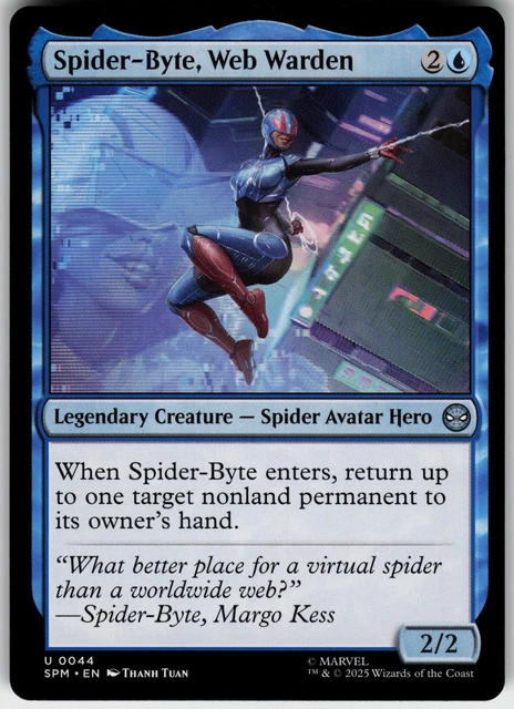SPIDER-BYTE, WEB WARDEN 44 Marvel's Spider-Man Uncommon 2025 Lp $3.00 ...