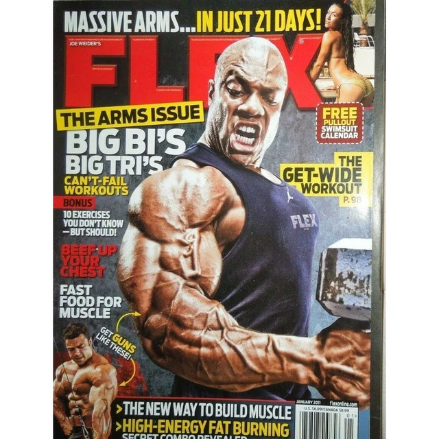 PHIL HEATH FLEX ALICIA HARRIS best bikini bodies + POSTER kai greene ...