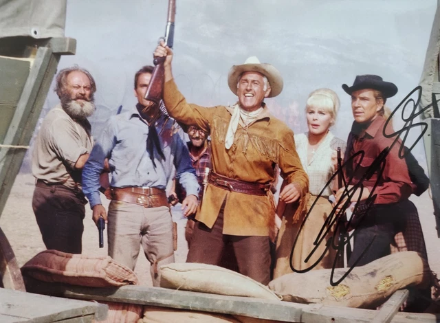 GÖTZ GEORGE AUTOGRAMM, Karl May, Winnetou, Großfoto 20x27 cm EUR 34,99 - PicClick DE