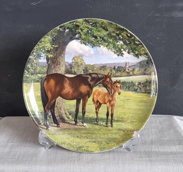 SPODE ENGLISH THOROUGHBRED 1988 Noble Horse Collection Limited Edition ...