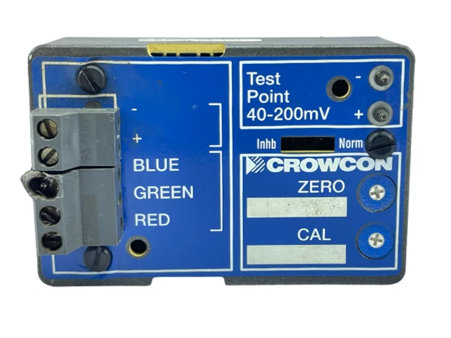 CROWCON S01225 CONTROLLO Pannello Test Point 40-200mV Txgard-Is Gas ...