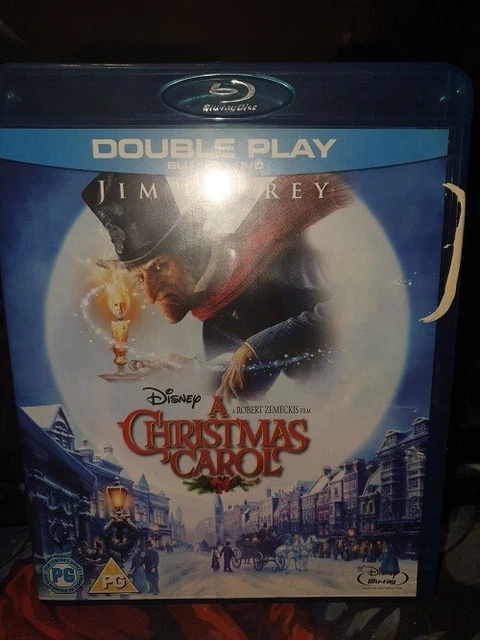 DISNEY'S A CHRISTMAS CAROL Jim Carrey Blu-Ray & DVD Versions £1.25 ...