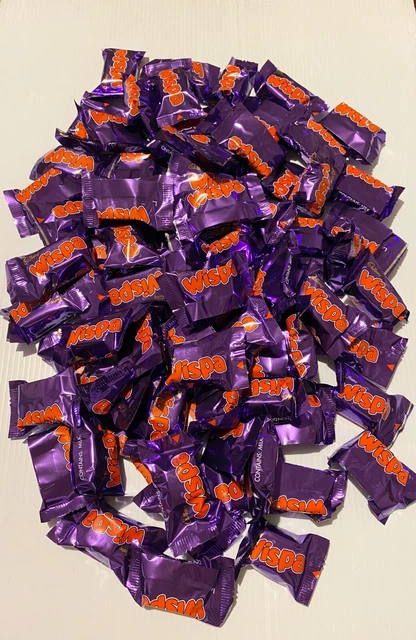 CADBURY WISPA X30 chocolate Bite Size Bars 1ST CLASS POSTAGE New £10.00 ...