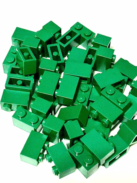 LEGO BRICKS GREEN 1x2 #3622 Lot of 40 £7.57 - PicClick UK