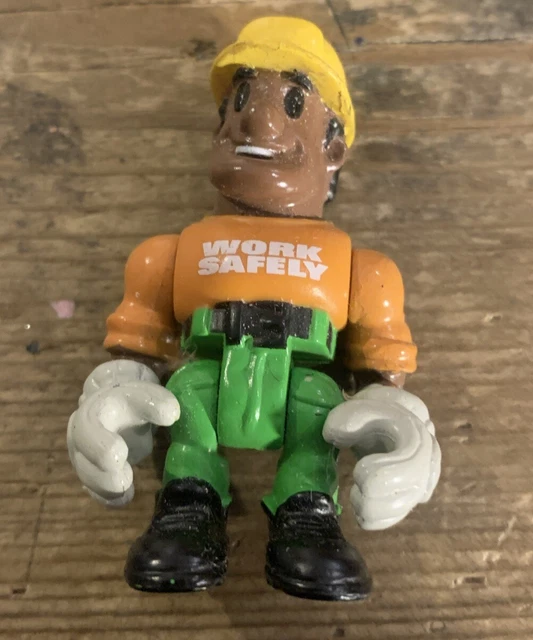 MEGA BLOKS “WORK Safely Articulated Dump Truck Spare Replacement Figure ...
