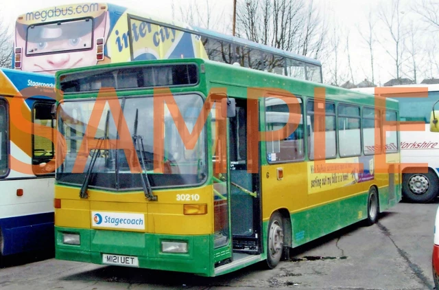 COLOUR PHOTO STAGECOACH Volvo B6 / Alexander M 121 UET - 30210 Ex ...