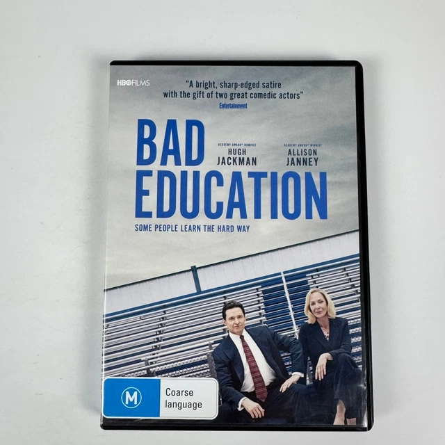 BAD EDUCATION (DVD 2019) Allison Janney Hugh Jackman Region 4 $6.75 - PicClick AU
