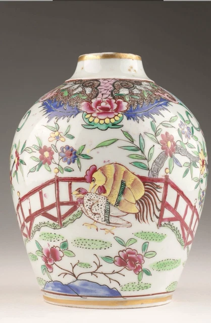 ANTIQUE 19TH C French Samson Chinoiserie Vase $260.00 - PicClick CA