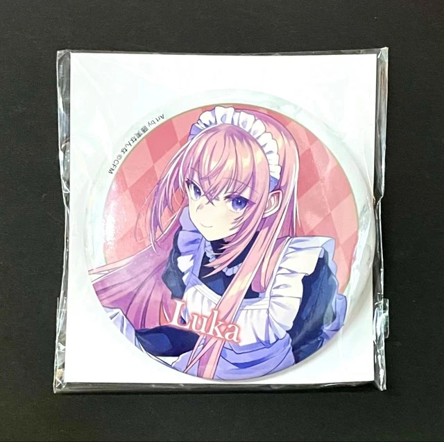 HATSUNE MIKU MAGICAL Mirai 2024 Megurine Luka Maid Pinback Button Movic ...