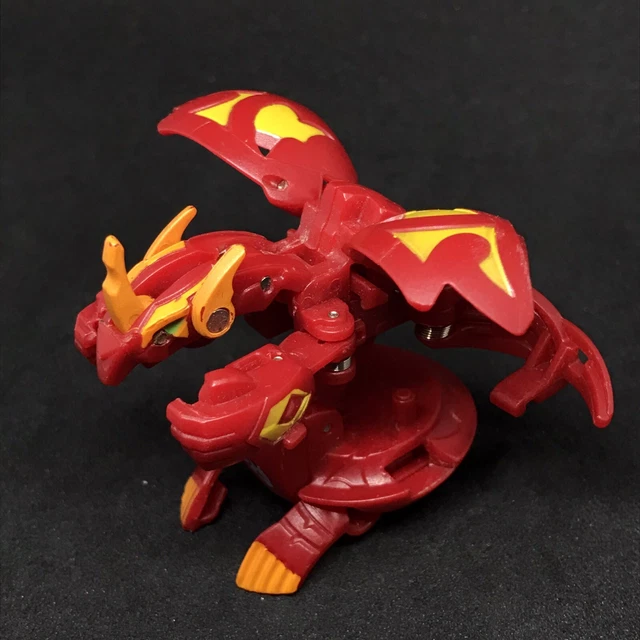 BAKUGAN BLITZ DRAGONOID Pyrus red Gundalian Invaders battle brawlers ...