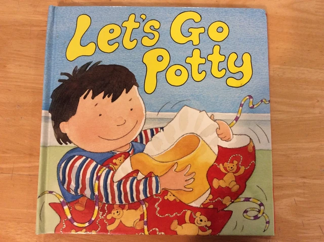 LET’S GO POTTY - Hardback Interactive Potty Training Story Book EUR 3 ...