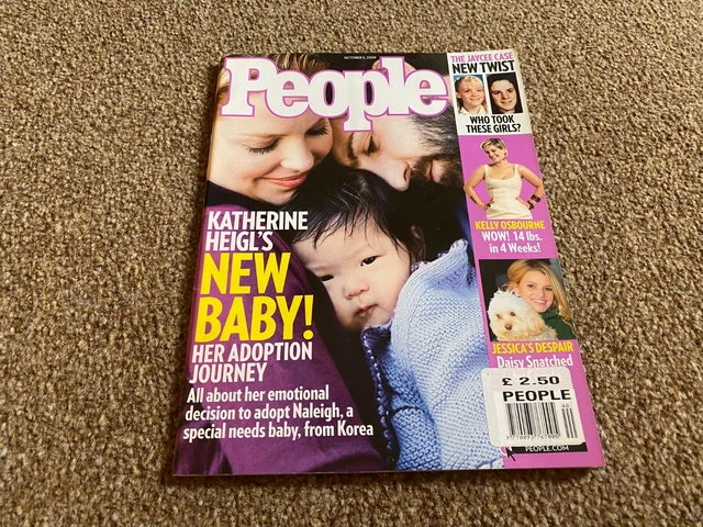 PEOPLE MAGAZINE 5/10/2009 Katherine Heigl Kelly Osbourne Bonnie Brown ...