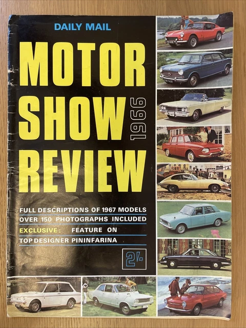 1966 - DAILY Mail Motor Show Review Magazine £2.79 - PicClick UK