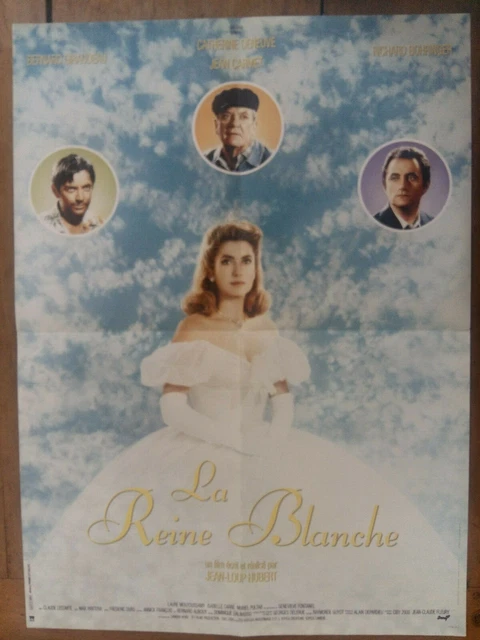 AFFICHE LA REINE BLANCHE Jean-Loup HUBERT Catherine DENEUVE 60x80cm EUR 10,00 - PicClick FR
