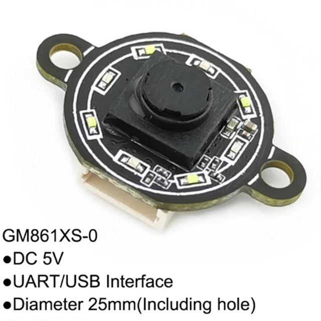 GM861XS-0 SMALL 1D/2D Bar Code QR Code DC5V Barcode Reader Module UART ...