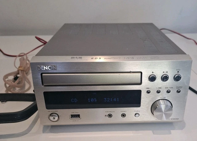 DENON RCD-M38DAB HI-FI Receiver DAB/FM Radio & CD Player remote control ...