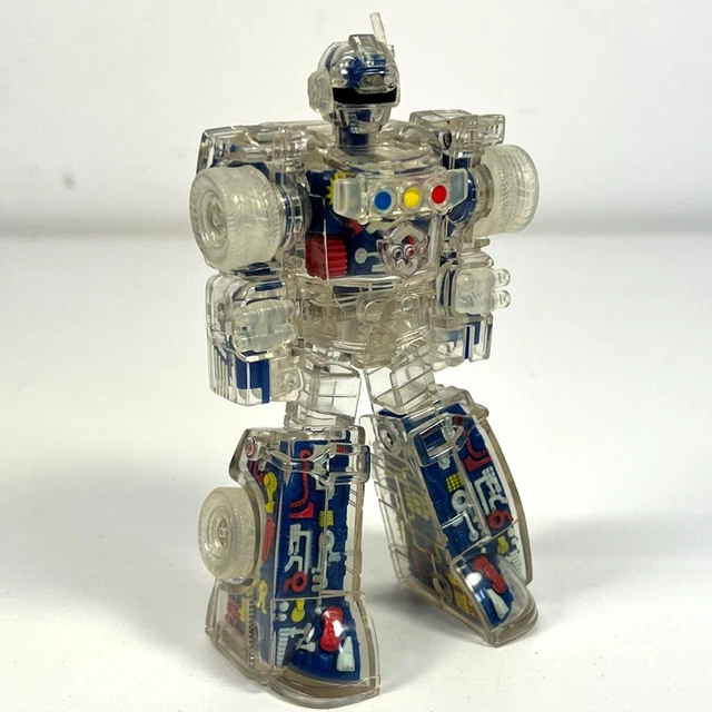 1997 BANDAI POWER Rangers Turbo X-Ray Robo Racer Megazord Transparent ...