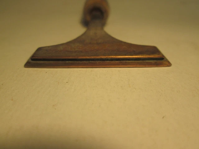 FER A DORER Xviii-Xix Bronze-Pour Reliure -Dorure-Graveur EUR 35,00 ...