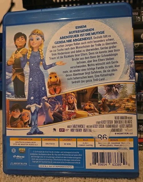 SNOW QUEEN 3 Blu-ray 3D + 2D (German Import) Region B, English audio ...