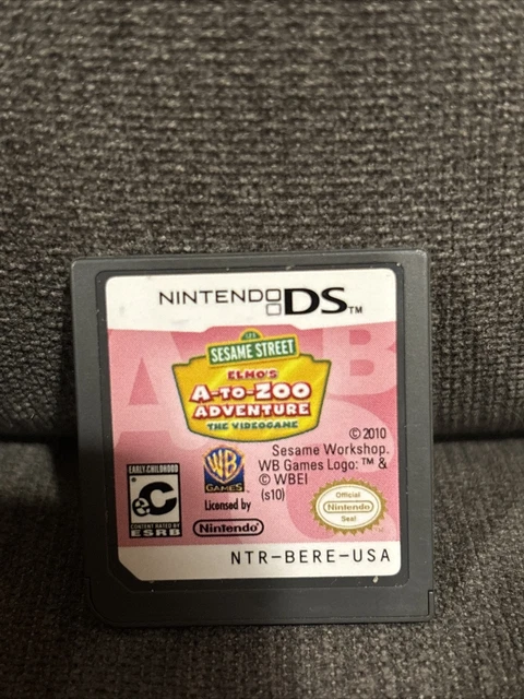 SESAME STREET: ELMO'S A-to-Zoo Adventure - The Videogame (Nintendo DS ...