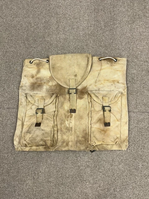 WW1 RARE BRITISH Army Officer’s Alpine Webbing Rucksack Equipment Bag £ ...