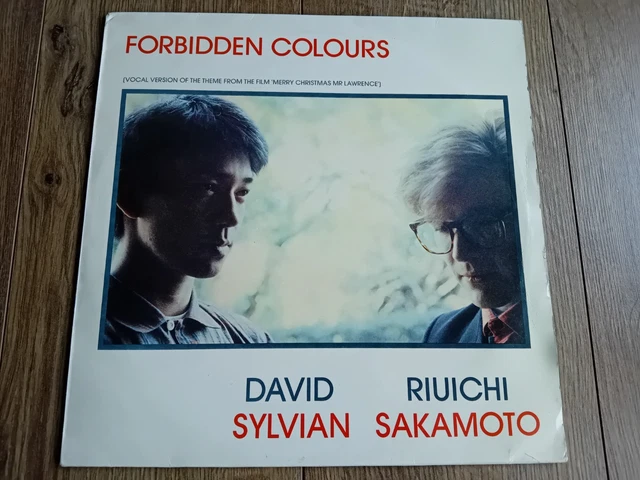 DAVID SYLVIAN & Ryuichi Sakamoto - Forbidden Colours 12" Lp 1983 Uk Ex ...