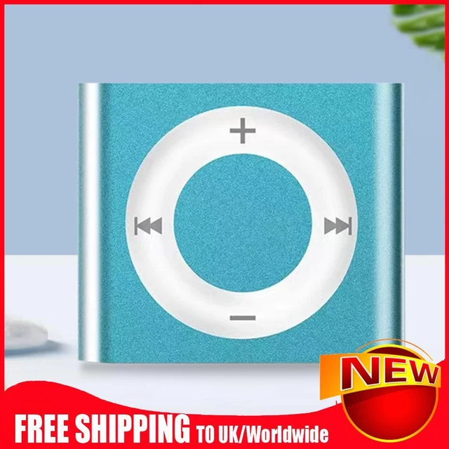 MINI CLIP MP3 Player with Speaker TF Card 64G Expansion 180mAh (Light ...