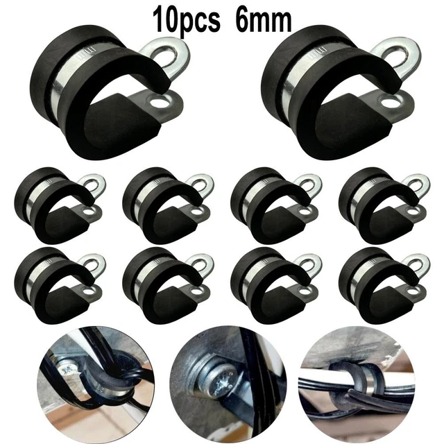 RUBBER LINED PIPE Clamp Hardness 55 5 Stainless Steel Brand New $14.66 ...