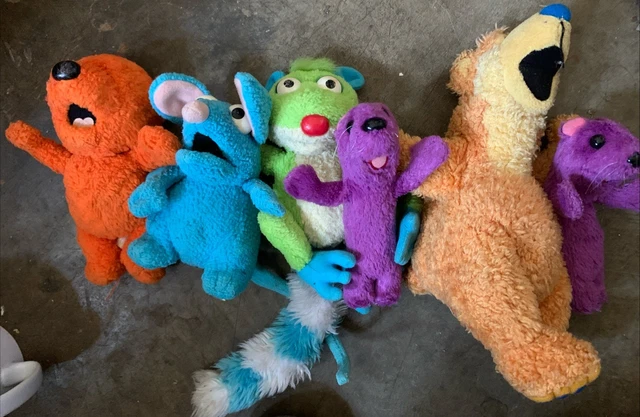 BEAR IN THE Big Blue House Plushes Bear Tutter Ojo Pip Pop Treelo x6 ...