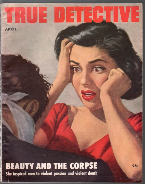 MAG: TRUE DETECTIVE 4/1953-MacFadden-Good Girl Art-DL Champion-pulp ...