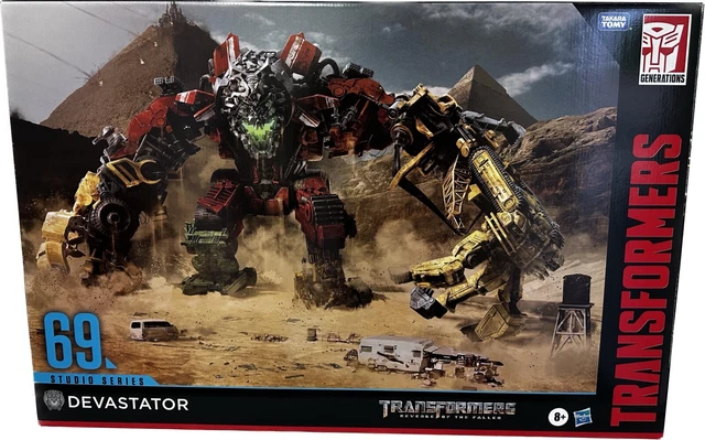 HASBRO/TAKARATOMY: TRANSFORMERS STUDIO Series 69 ROTF DEVASTATOR New ... HASBRO/TAKARATOMY: TRANSFORMERS STUDIO Series 69 ROTF DEVASTATOR New ...