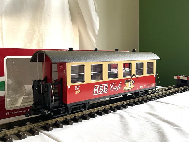 LGB G SCALE HSB Cafe Bar Coach - 32733 £180.00 - PicClick UK