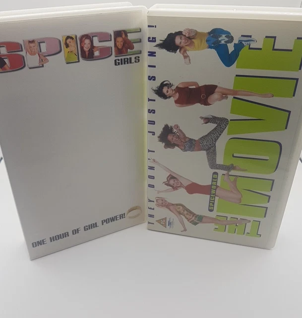 SPICE GIRLS THE Official Video Volume 1 & The Movie VHS Bundle - Music ...