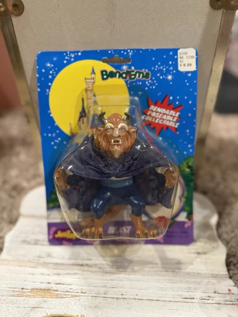 DISNEY’S BEAUTY AND the Beast Bend Ems Action Figure Vintage Rare ...