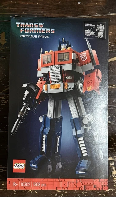 LEGO ICONS OPTIMUS Prime 10302 Building Kit Complete Set £120.30 ...
