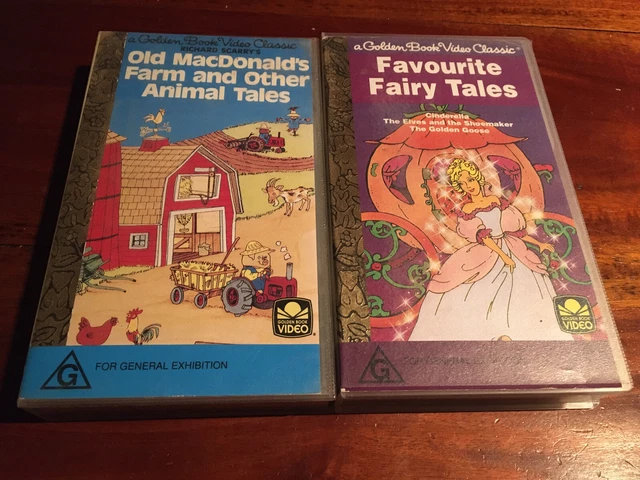 A GOLDEN BOOK Classic Old Macdonald's Farm & Favourite Fairy Tales ...