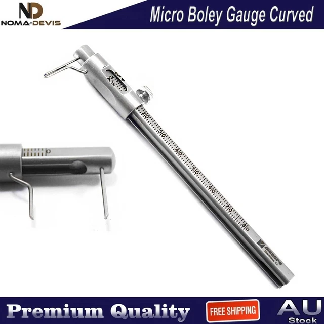 DENTAL MICRO BOLEY Sliding Caliper Teeth Size Measurement Gauge ...