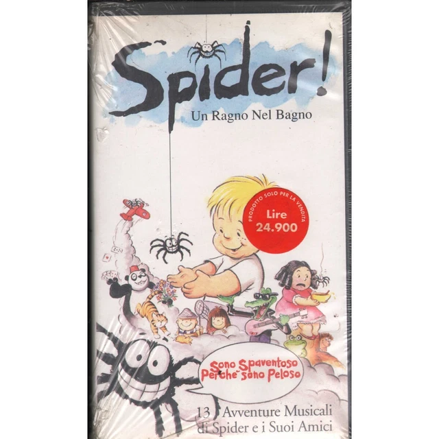 SPIDER A SPIDER In The Bathroom VHS Graham Ralph / 8014124600222 Sealed ...