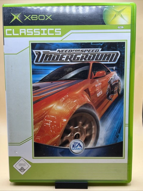 NEED FOR SPEED Underground – Xbox Classics – OVP – Sehr guter Zustand ...